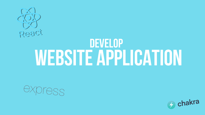 Develop your web application with react and express js by Essywny | Fiverr