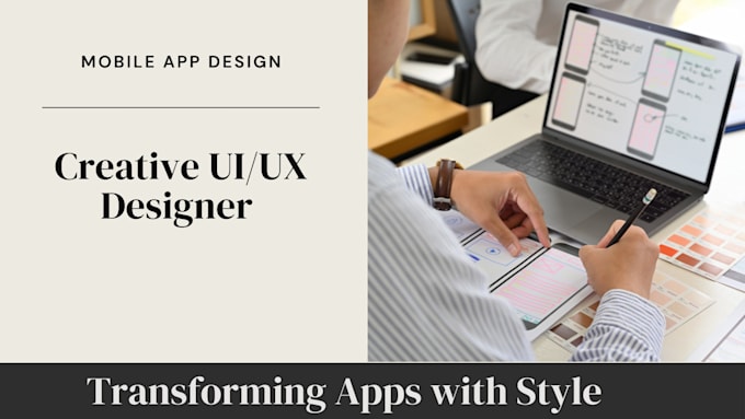 Be your mobile app ui ux designer using figma by Kashif_rehan | Fiverr