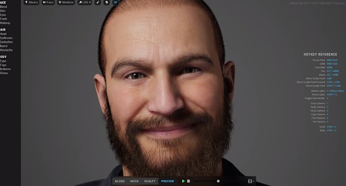 3d realistic model character humanoid photorealistic metahuman for ...