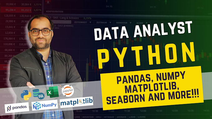 Do Data Analysis In Python Pandas Matplotlib Seaborn By Arslanalvi Fiverr