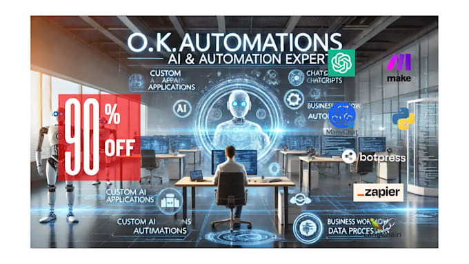 Develop custom ai applications and automation solutions by Ofekino | Fiverr