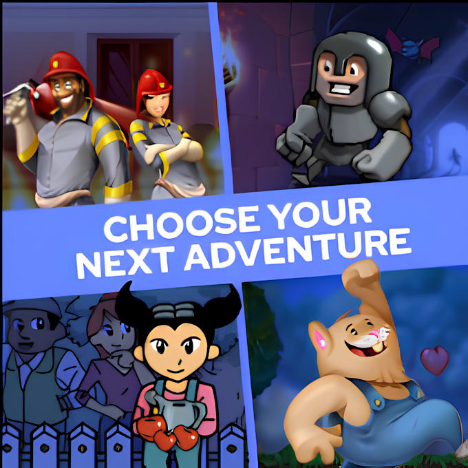 Create a 2d game from your idea by Baytlol | Fiverr