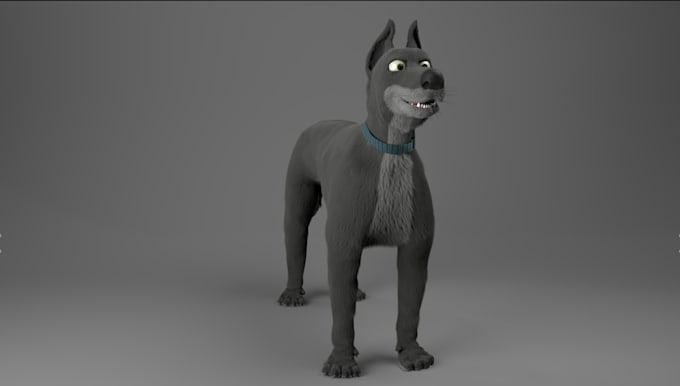 Fur texturing,xgen model,hair grooming, maya, blender, realistic ...