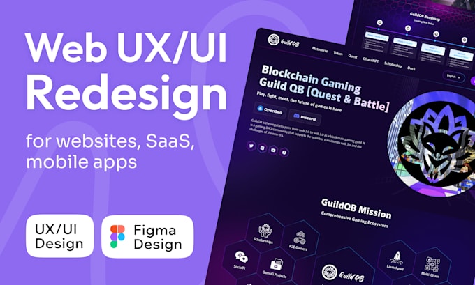 Do website redesign in figma including ux ui improvement design by Elunub3 | Fiverr