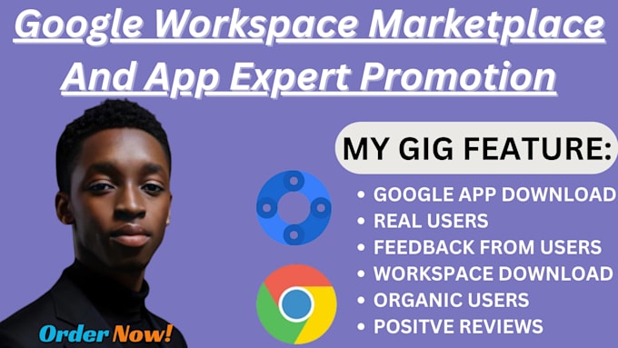 Promote google workspace marketplace app for real downloads, browser extension by ...