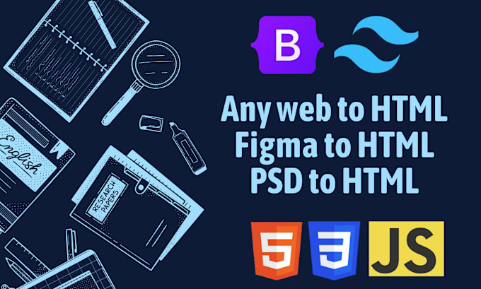 Convert Any Web Page To Html Template Using Html Css Bootstrap 5 By Shahriarshakill Fiverr