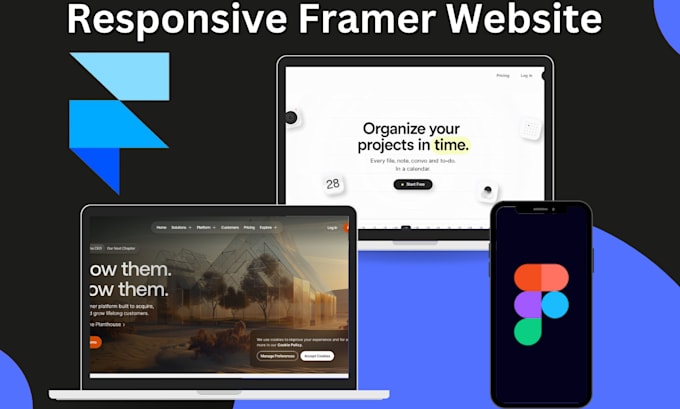 Do framer website on framer, figma to framer integraton, framer landing ...