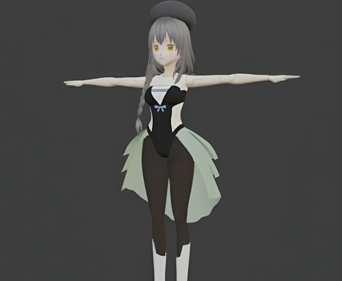 Mmd model, mmd animate, mmd video, weight paint, mmd outfit, gmod, sfm, fnf
