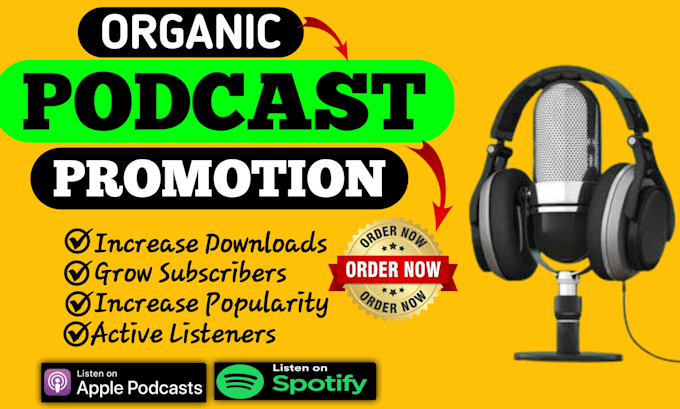 Do promote your podcast on spotify, iheart radio and all podcast ...