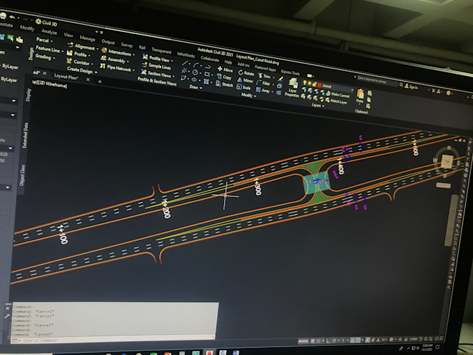 Provide road profiles and will calculate earthwork by using civil3d and ...