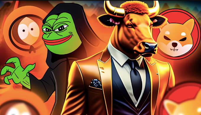 Create crypto memecoin reliable art meme