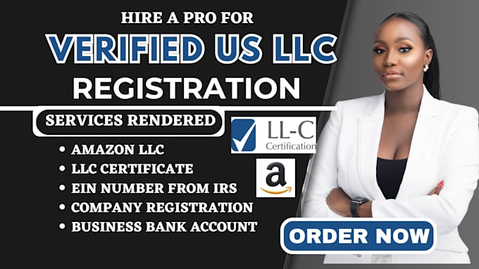 Create your verified us llc, ein, and business bank account for amazon ...