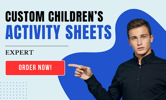 Create stunning custom children activity sheets by Rodman_dennis | Fiverr