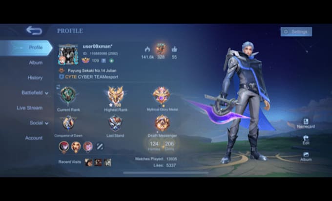 Coach and help you push your mobile legends rank by Tomshrd | Fiverr