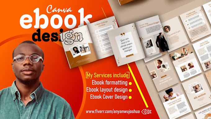 Ebook design, ebook formatting, layout design in canva by Anyanwujoshua | Fiverr