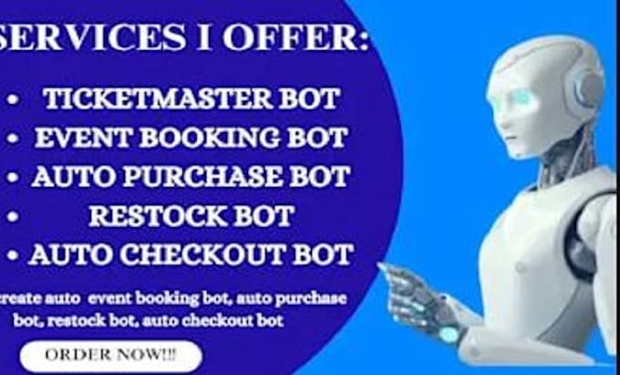 Build auto buying bot, pokemon bot, popmart bot, auto purchase bot, scalping bot by Roobie_whiz ...