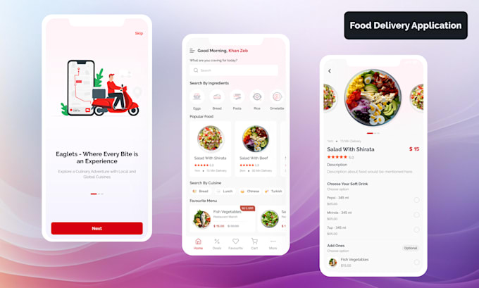 Do professional ui ux design for your mobile app design by Noumankhan213 | Fiverr
