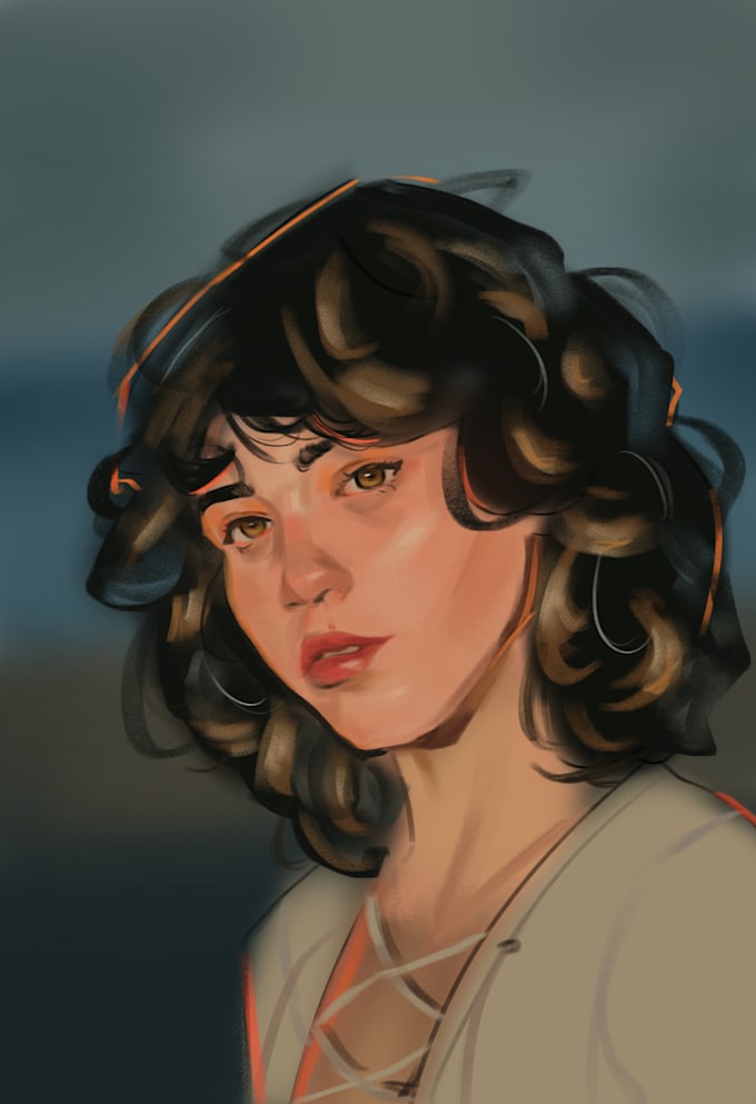 Draw art commissions in anime, semi realistic style by Snowfy | Fiverr