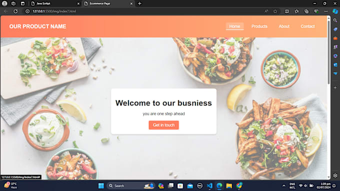 Make Responsive Websites Using Html Css Java Script And React Js By Amaarkhan25 Fiverr