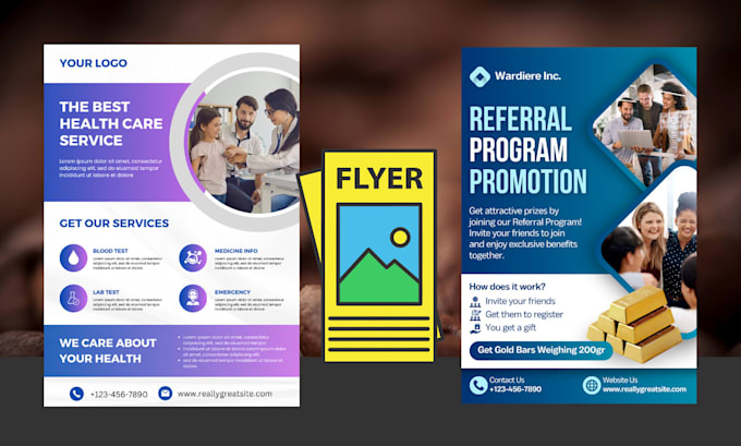 Make professional pamphlet flyer digital business poster design ...