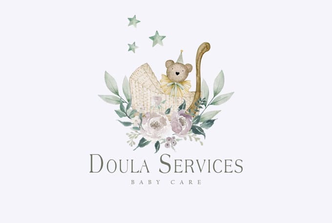 Birthing Logo Birth Logo Design Etsy