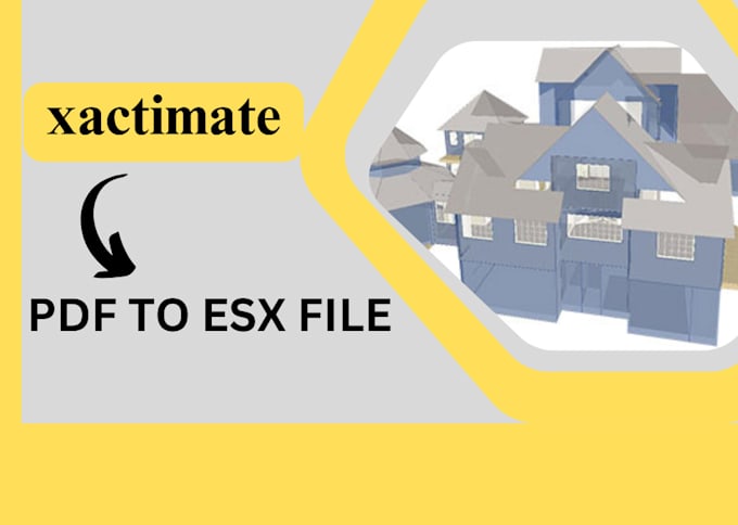 Convert you pdf file into esx file for insurance claim by Xactimateplansw | Fiverr