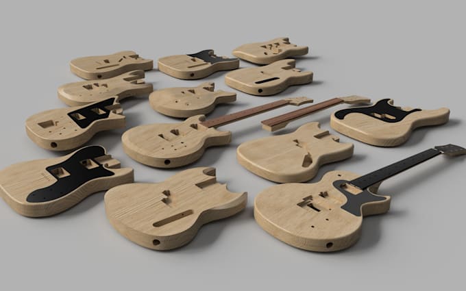 Collaborate to create 3d files for cnc guitar project by Markusvaldmaa ...