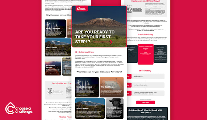Design editable responsive html email template by Eaddyyy | Fiverr