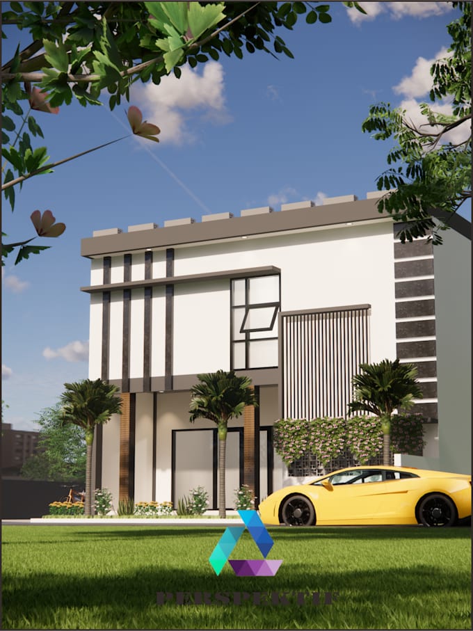 Create a realistic 3d rendering architecture by Kevinnovandi343 | Fiverr