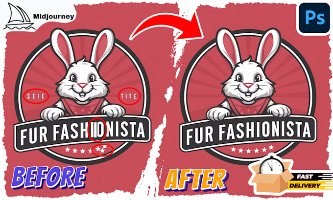 Fix, edit, modify your ai art image or photo with photoshop by Mrfouad ...