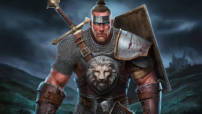 Create amazing d and d character for you by Townspi | Fiverr