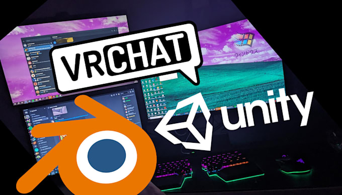 Edit your vrchat avatar in unity and blender by Anssiliski | Fiverr