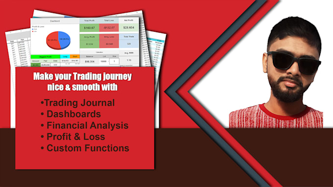 Create trading journal dashboards in google sheet by Shojibafredi | Fiverr