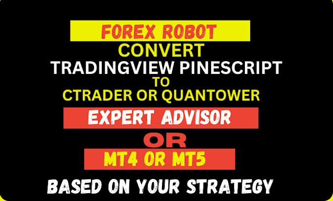 Convert tradingview to quantower, ctrader by William_robert_ | Fiverr