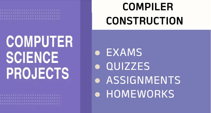 Do compiler construction and theory of automata tasks by Threem_ch25 | Fiverr