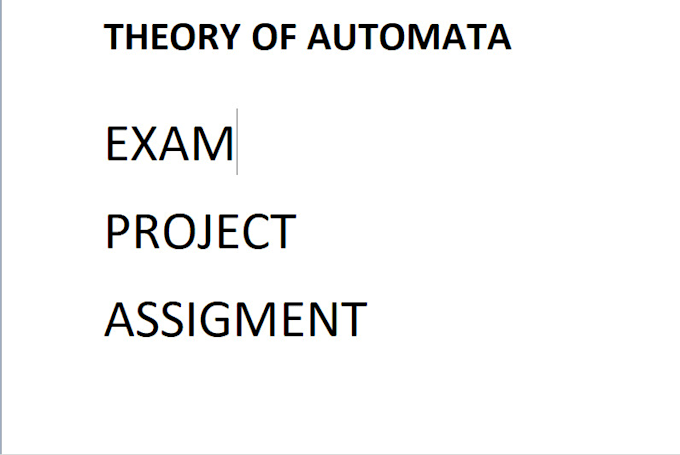 Write Accurate Regular Expression Of Automata And Turing Machines By Sadaf Ch5 Fiverr