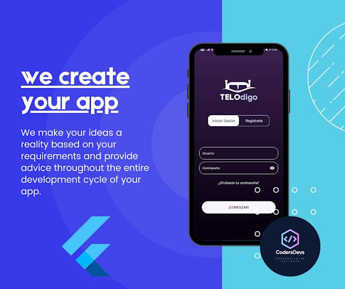 Create Custom Android Y Ios Mobile Apps With Flutter By Afyaruro Fiverr