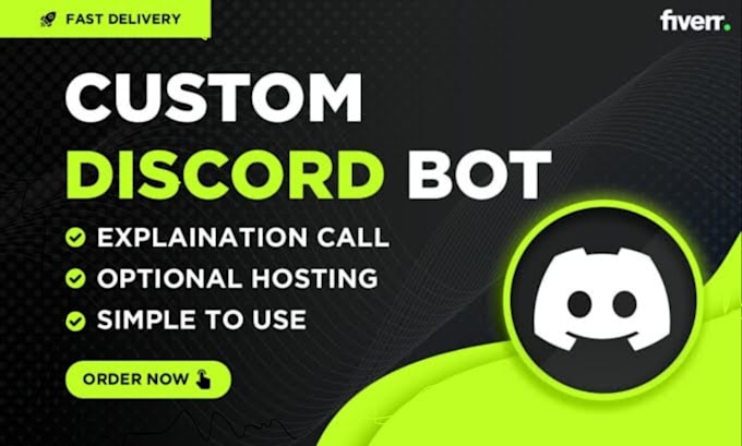 Discord server setup, discord bot, mass dm discord, nft gaming discordjs api bot by Jamesparizo ...