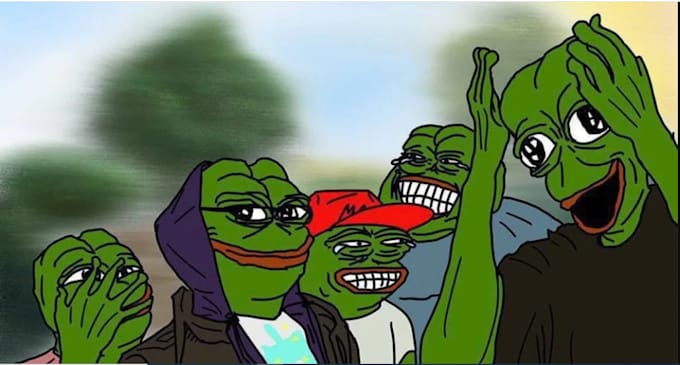 Crypto meme logo,memecoin art for twitter header,meme pfp character on ...