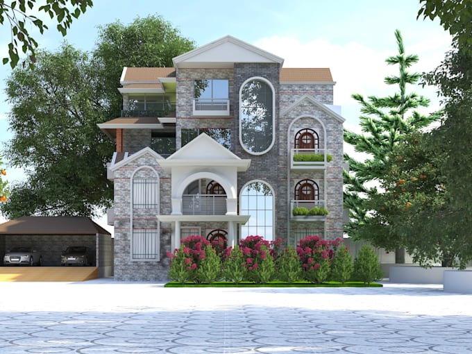 Create realistic 3d rendering by Md_shahrier | Fiverr