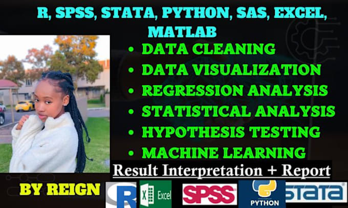 Do Statistical Data Analysis R Coding Spss Stata Excel Python Programming By Reigntutor