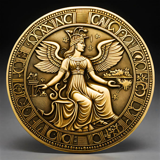 Sculpt 3d cnc coin cnc medallion model cnc nftc coin model by Infinium ...