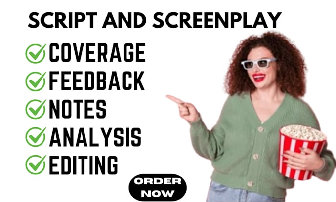 Write your screenplay coverage script notes screenplay feedback and ...