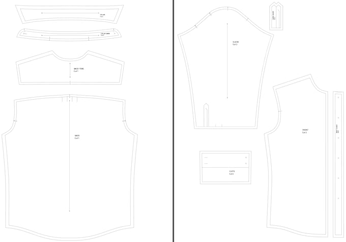 Make a pdf sewing pattern by Aliceas | Fiverr