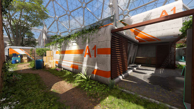 Do 3d game environment 3d game map 3d environment in unreal engine and unity3d by Juannpaulo ...