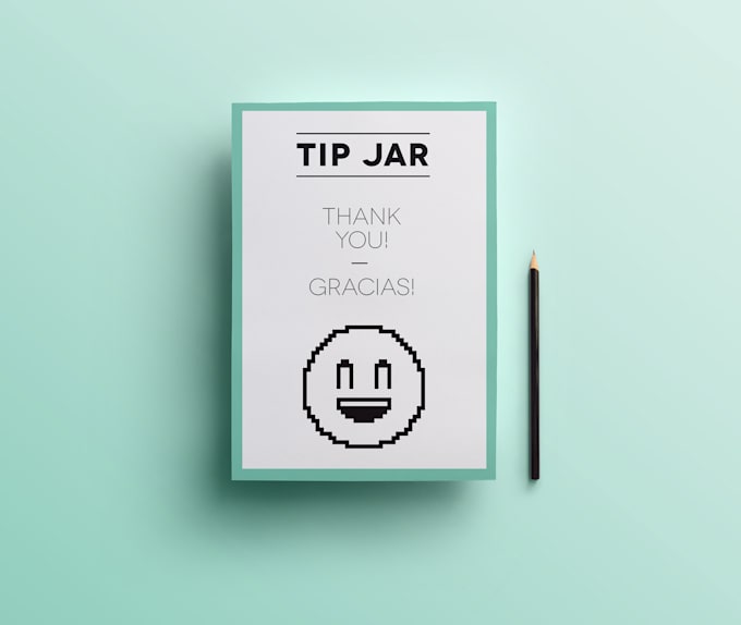 Accept a tip showing your happiness for a good job by Lara1984 | Fiverr
