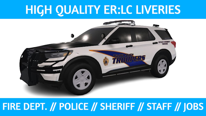 Make Custom Liveries For Your Erlc Server By Sirsaladcat Fiverr