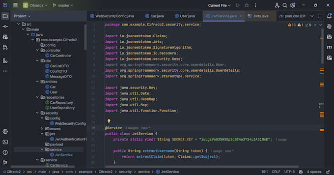 Do an api with java and using the spring framework by Carlosocampo27 ...