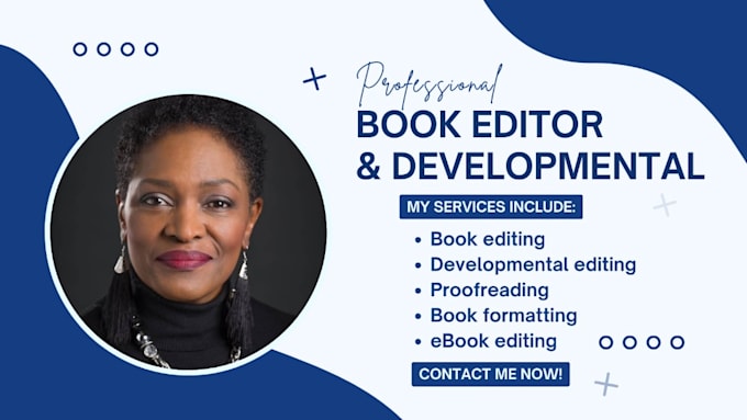 Proofread and edit, developmental book editor, ebook formatting ...