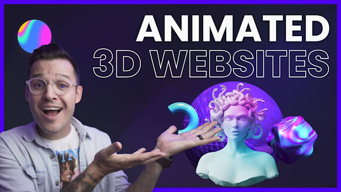 Create interactive 3d animated website with webflow, webgl, threejs ...